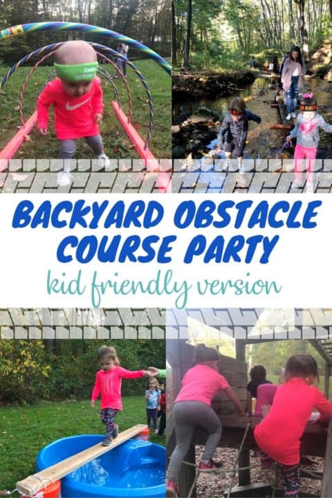 Backyard Obstacle Course Party for Kids - Jac of All Things